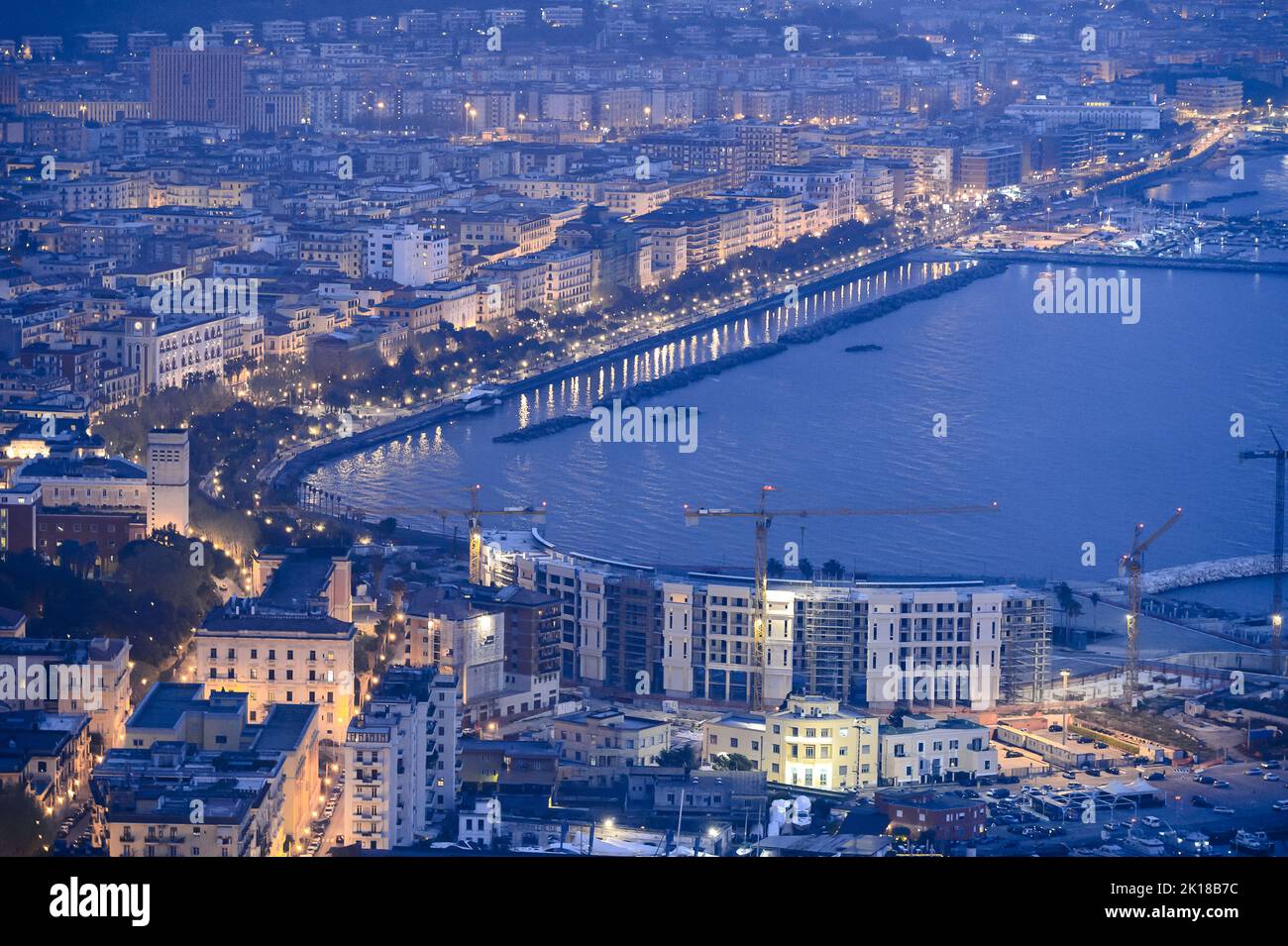 view of salerno, campania, italy Stock Photo - Alamy