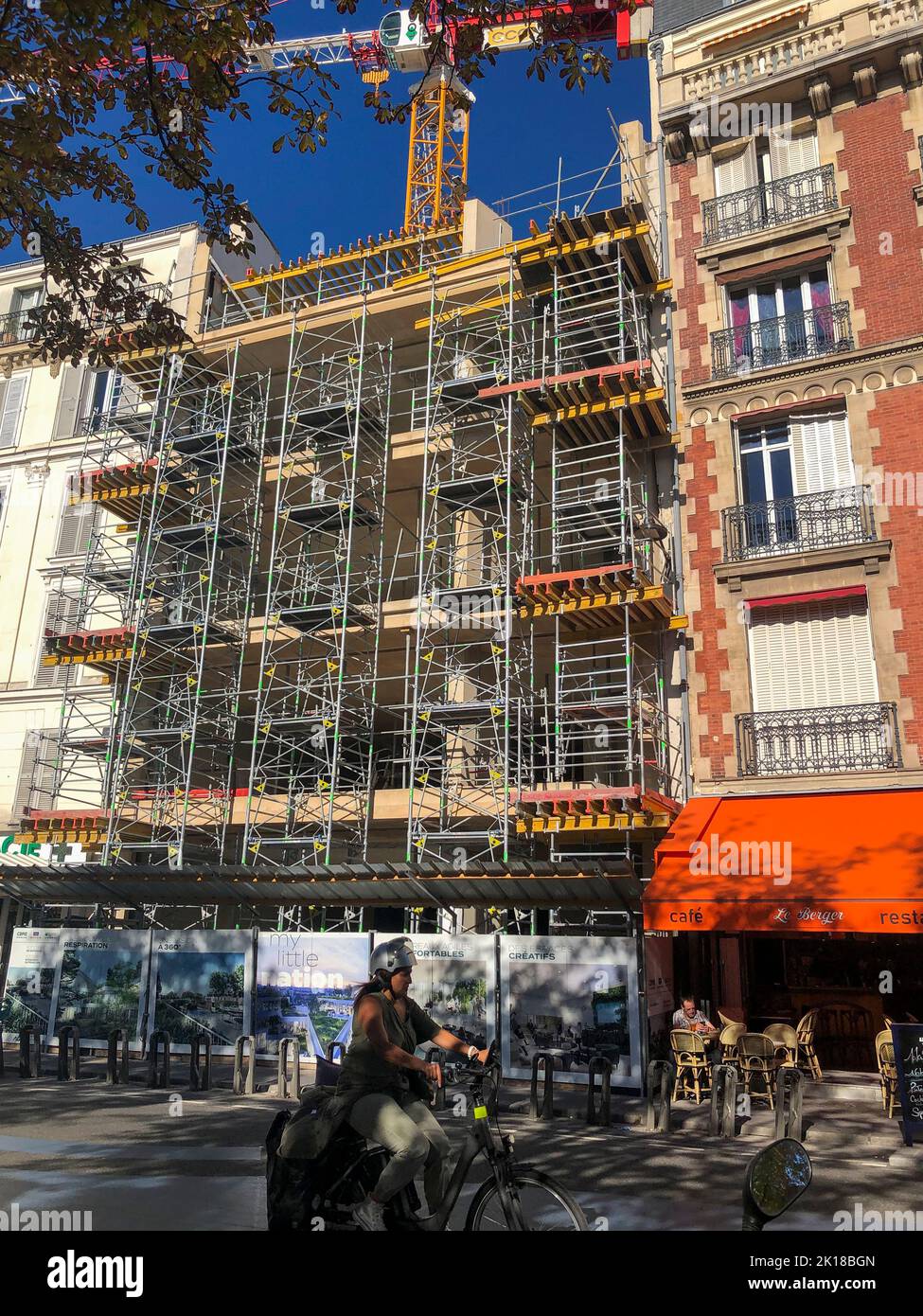 Paris, France, New COnstruction of Apartment Buildings,, 12th District ...