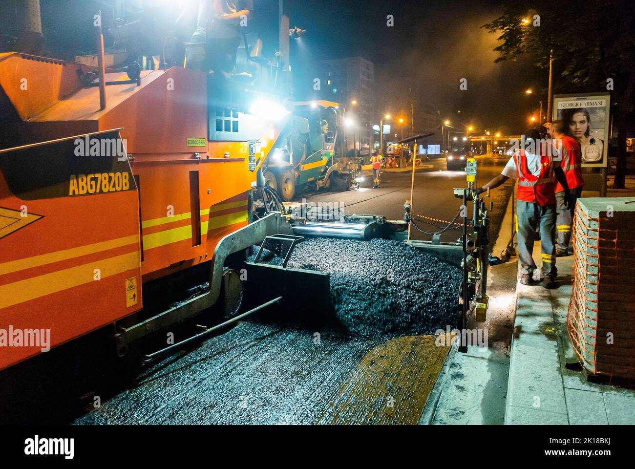 Repaving street etar hi-res stock photography and images - Alamy