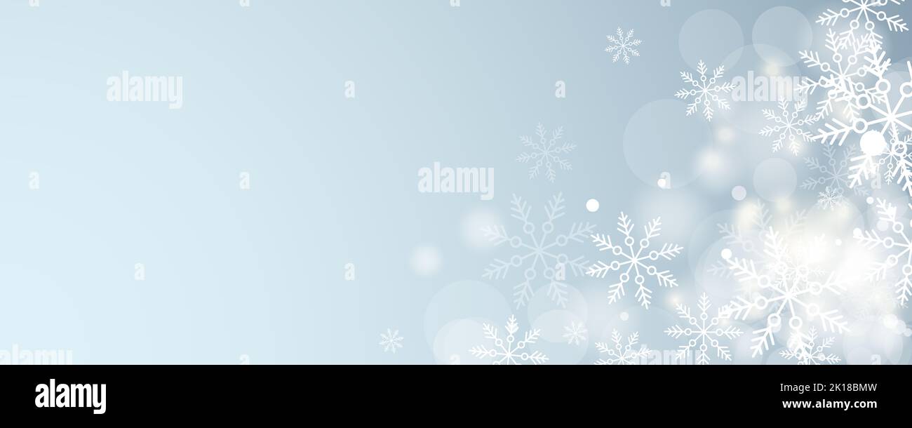 winter snowflakes shape - snow design element - christmas snowfall ...