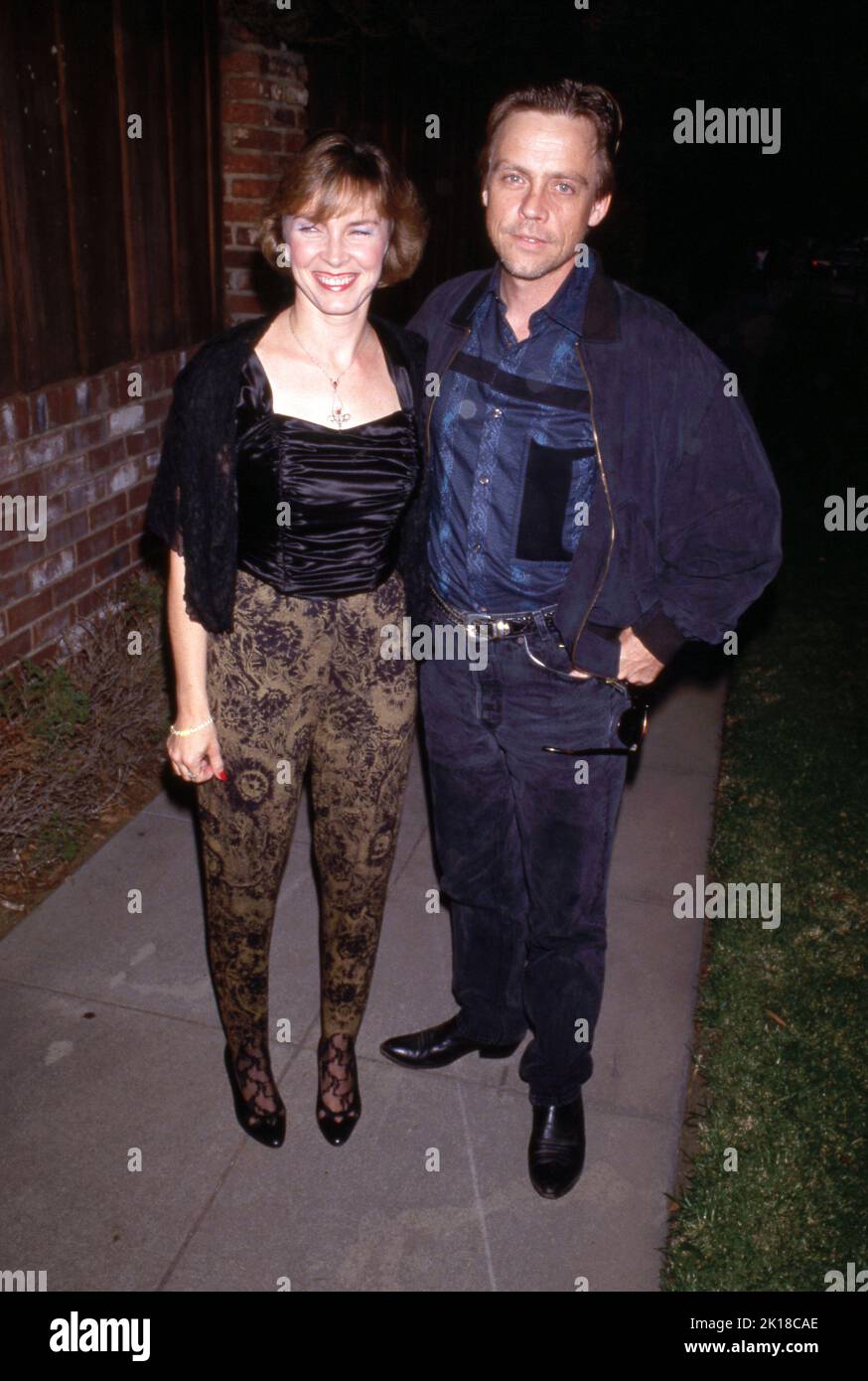 Mark Hamill and Marilou Hamill 1992 Credit: Ralph Dominguez/MediaPunch ...