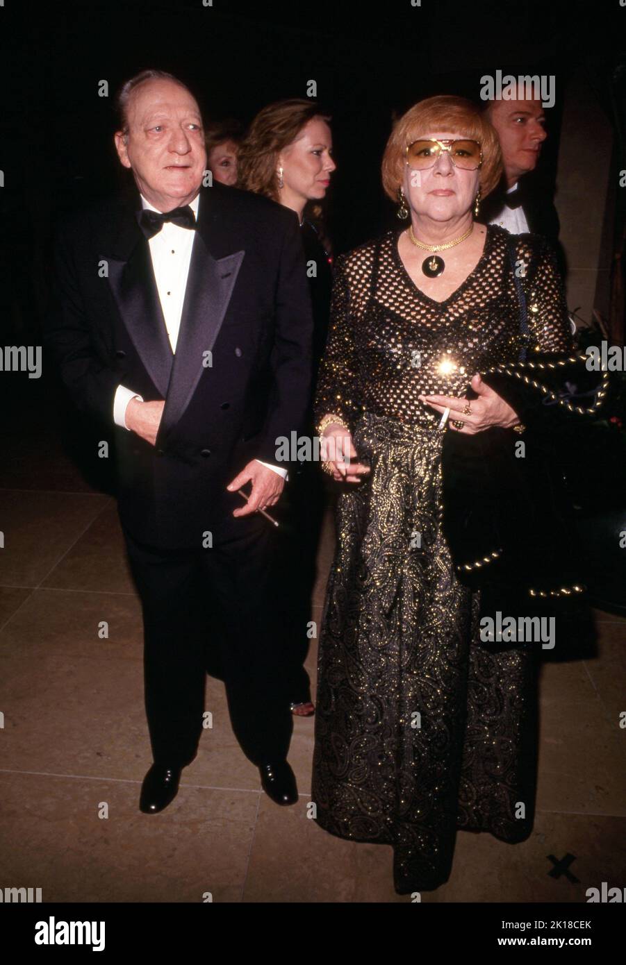Huntz Hall and Lee Hall January 1991 1Credit: Ralph Dominguez ...