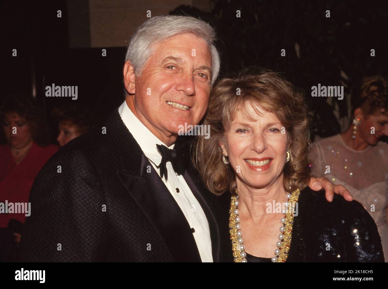 Monty Hall and Marilyn Hall Circa 1990 Credit: Ralph Dominguez/MediaPunch Stock Photo - Alamy