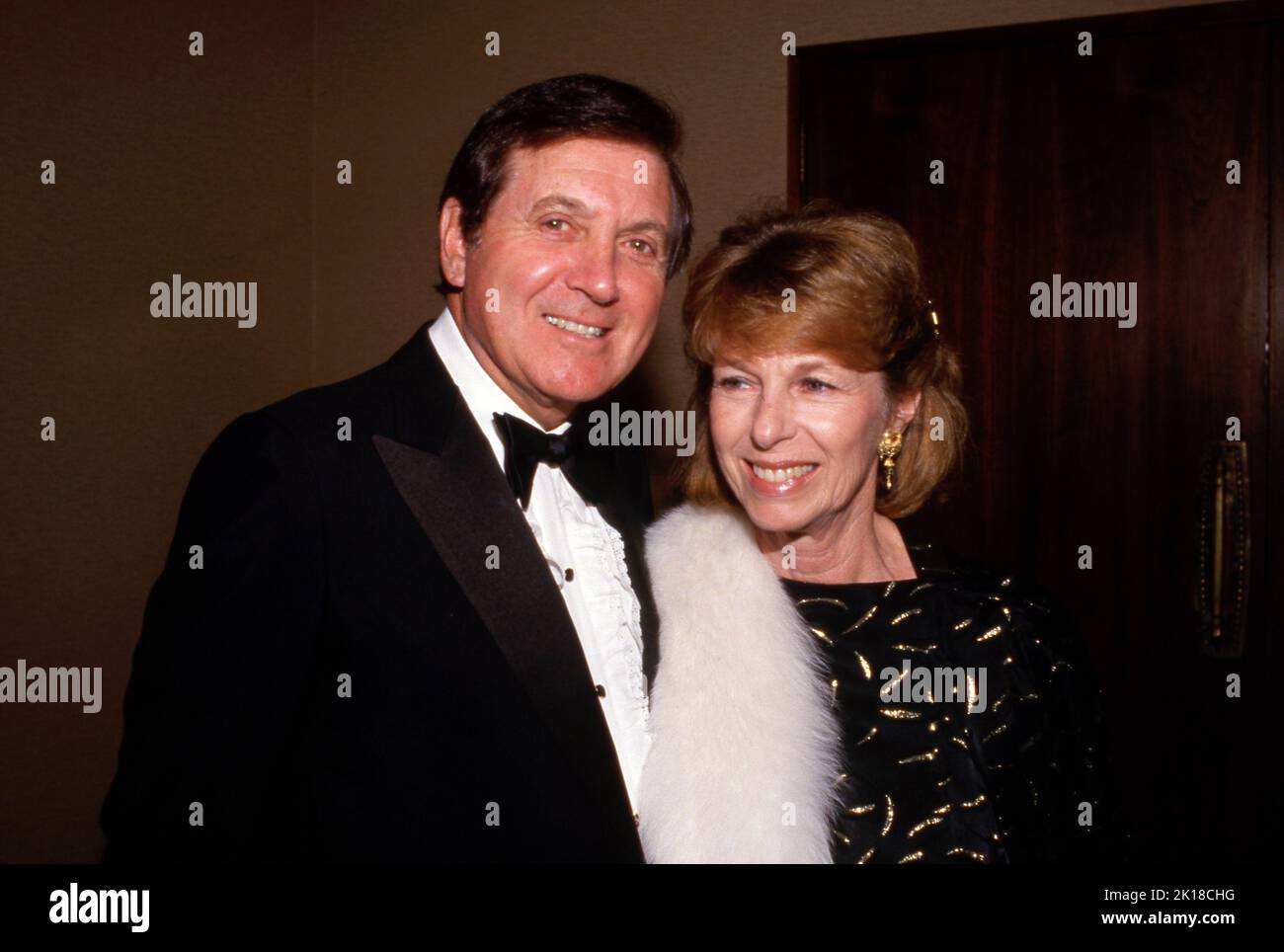 Monty Hall and Marilyn Hall March 1987 Credit: Ralph Dominguez ...
