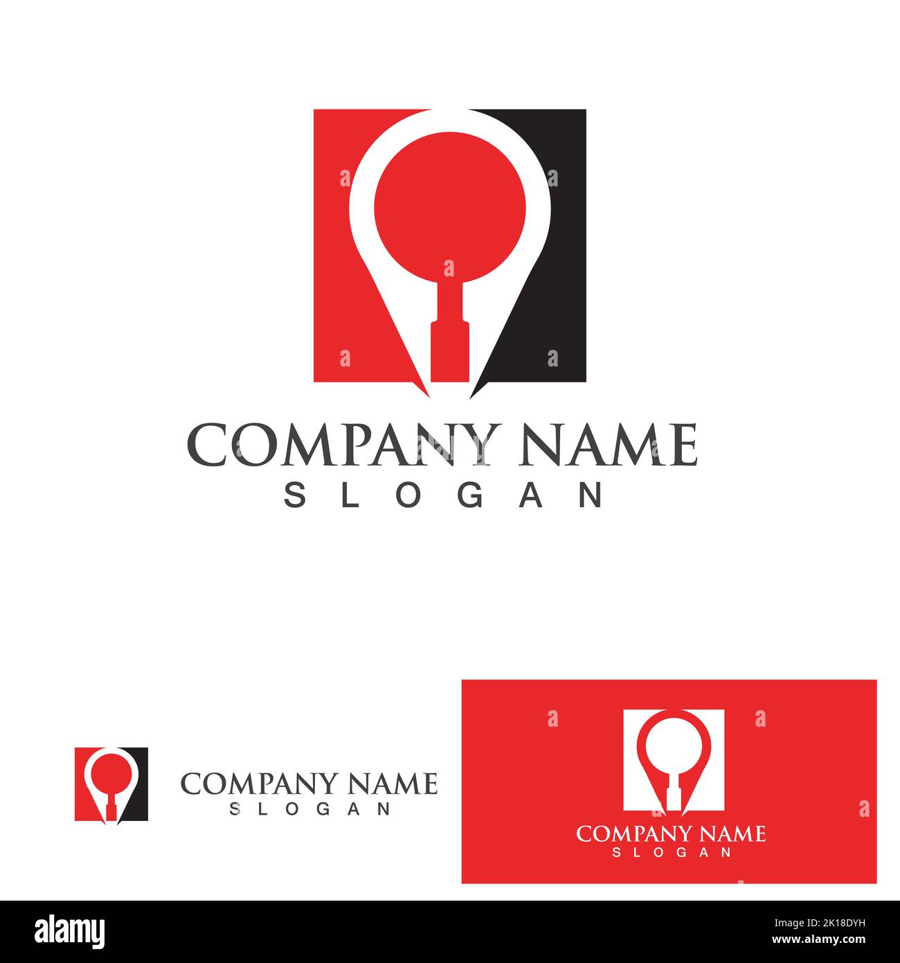 Search logo and symbol template vector Stock Vector Image & Art - Alamy