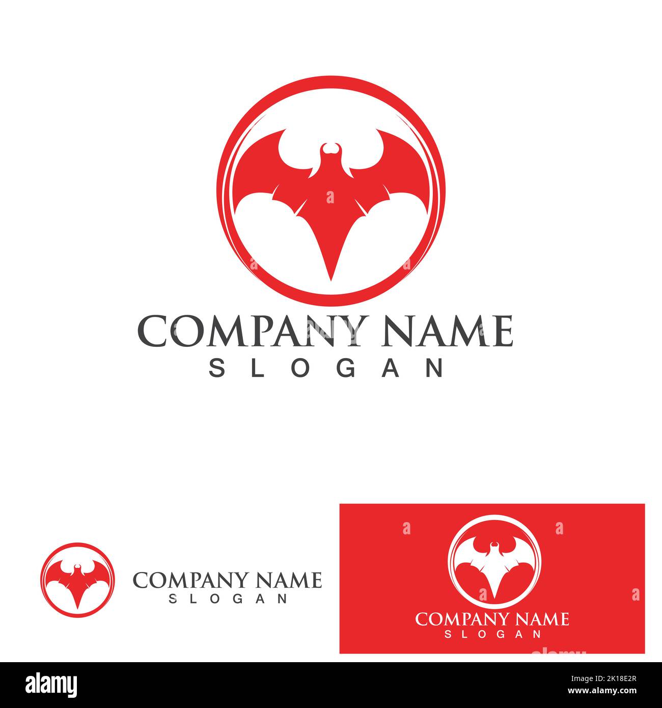Bat logo vector icon template illustration design Stock Vector Image ...