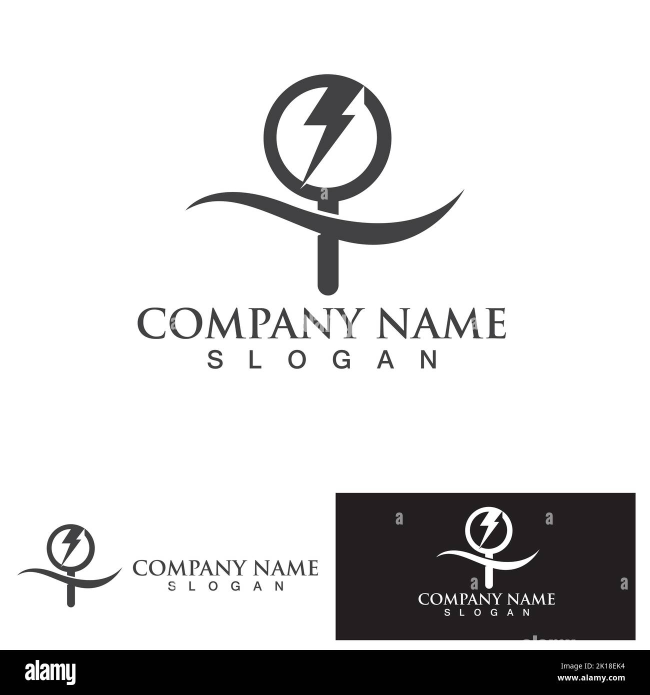 Search logo and symbol template vector Stock Vector Image & Art - Alamy