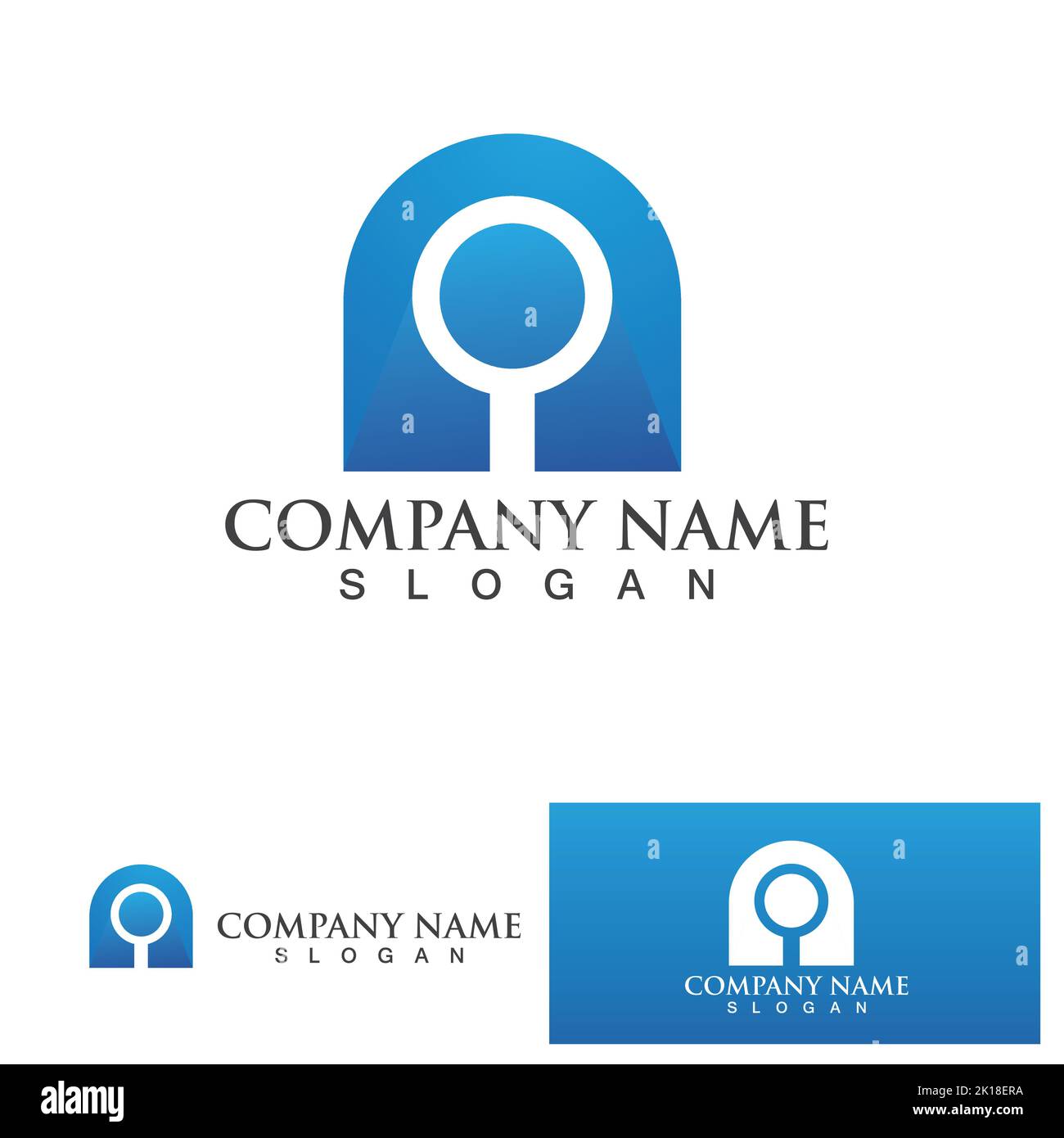 Simple and modern job search logo vector vectors Cut Out Stock Images ...