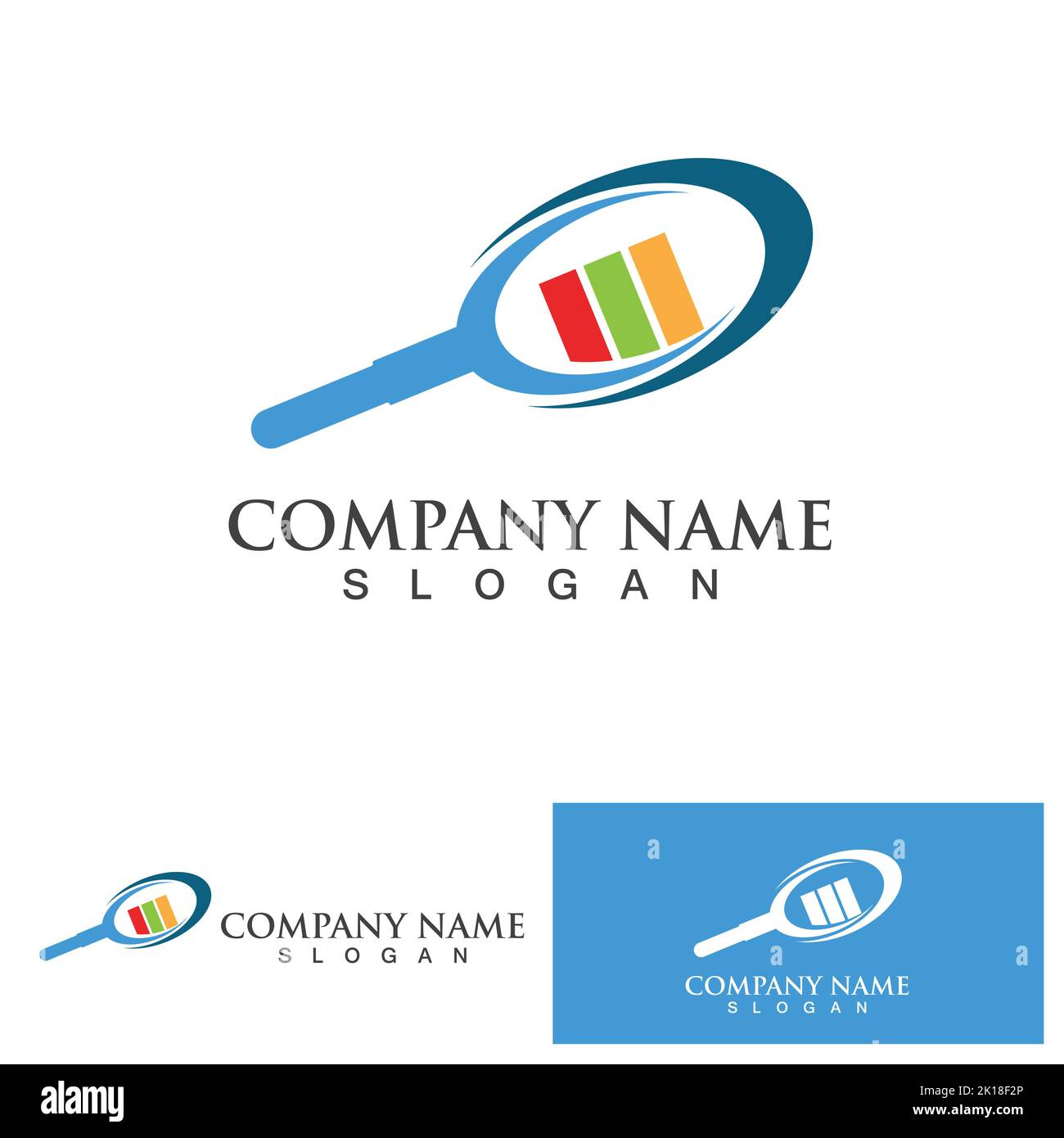 Simple and modern job search logo vector vectors Cut Out Stock Images ...