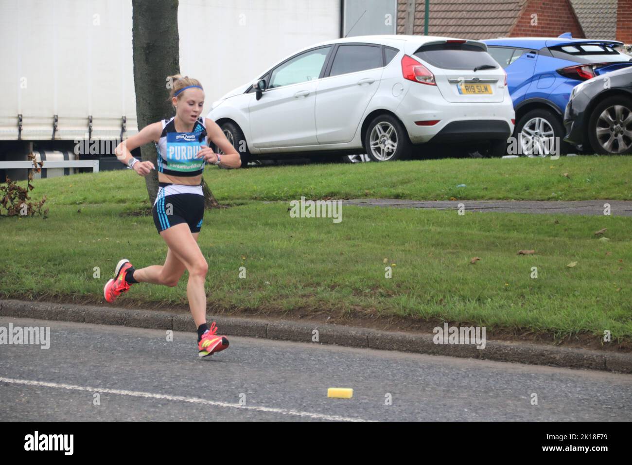 charlotte purdue elite runner Stock Photo - Alamy