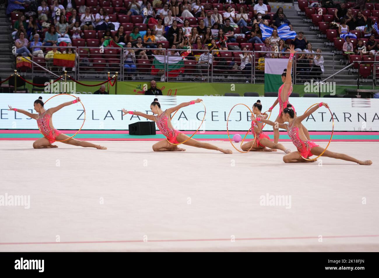 Sofia, Bulgaria. 16th Sep, 2022. KAZ - Kazakhstan 5 Hoop during ...
