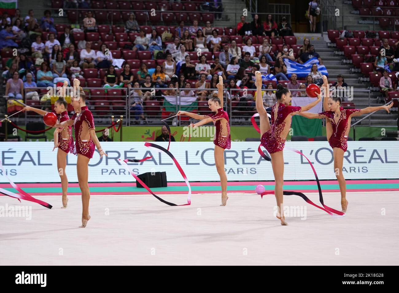 Sofia, Bulgaria. 16th Sep, 2022. POL - Poland 3 Ribbons 2 Balls during ...