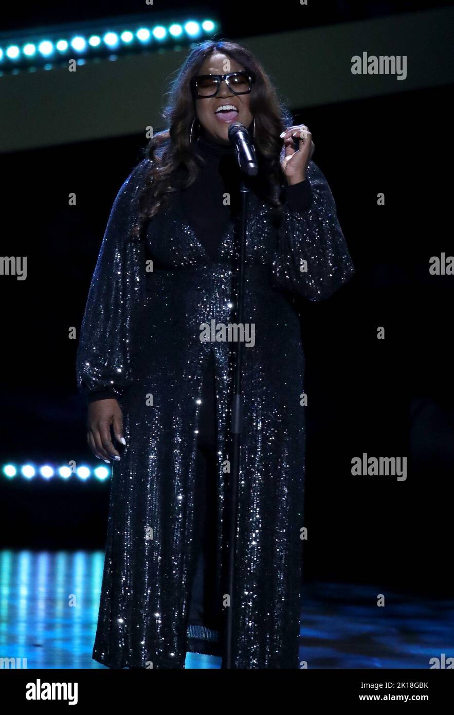 Nashville, TN, USA. 12th Sep, 2022. Wendy Moten on stage for CMT GIANTS ...