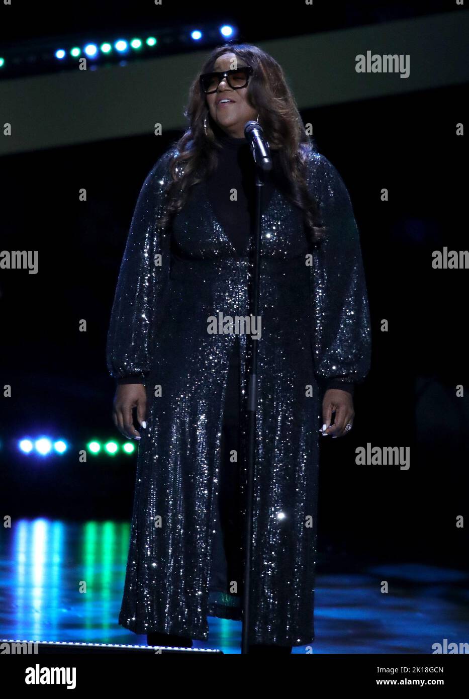 Nashville, TN, USA. 12th Sep, 2022. Wendy Moten on stage for CMT GIANTS ...