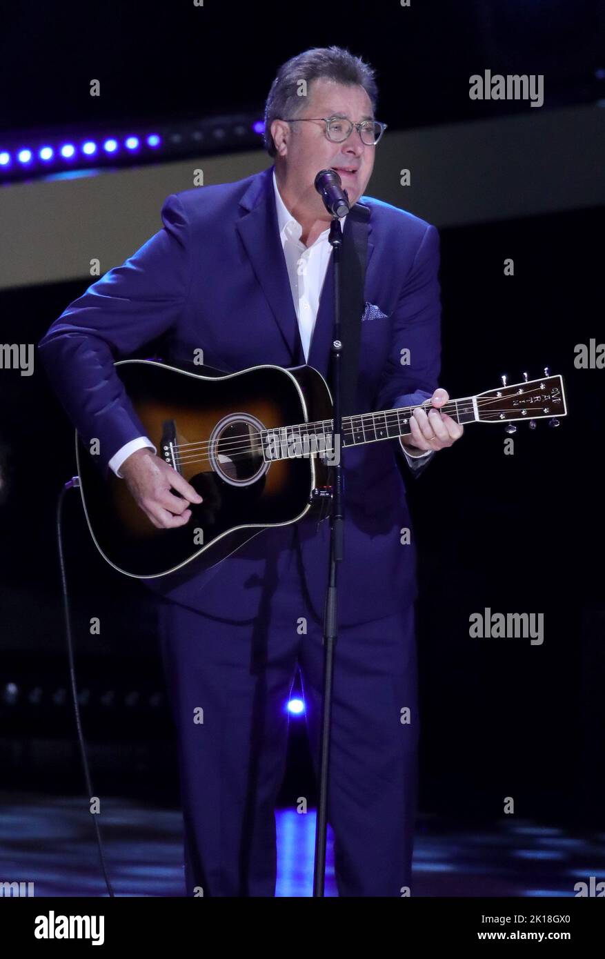 Vince Gill on stage for CMT GIANTS: VINCE GILL Stage Show, Fisher ...