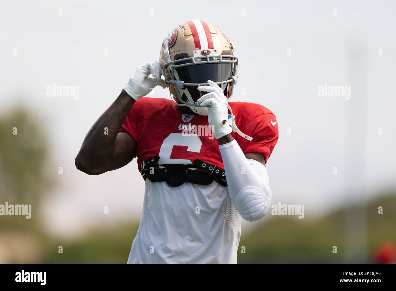 Sep 15, 2022; Santa Clara, California, USA; San Francisco 49ers wide ...