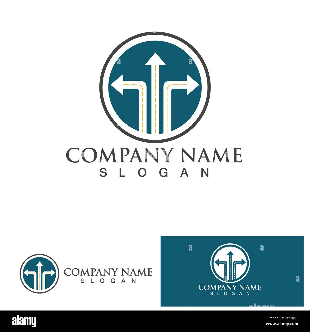 way logo and symbol Vector Illustration Stock Vector Image & Art - Alamy