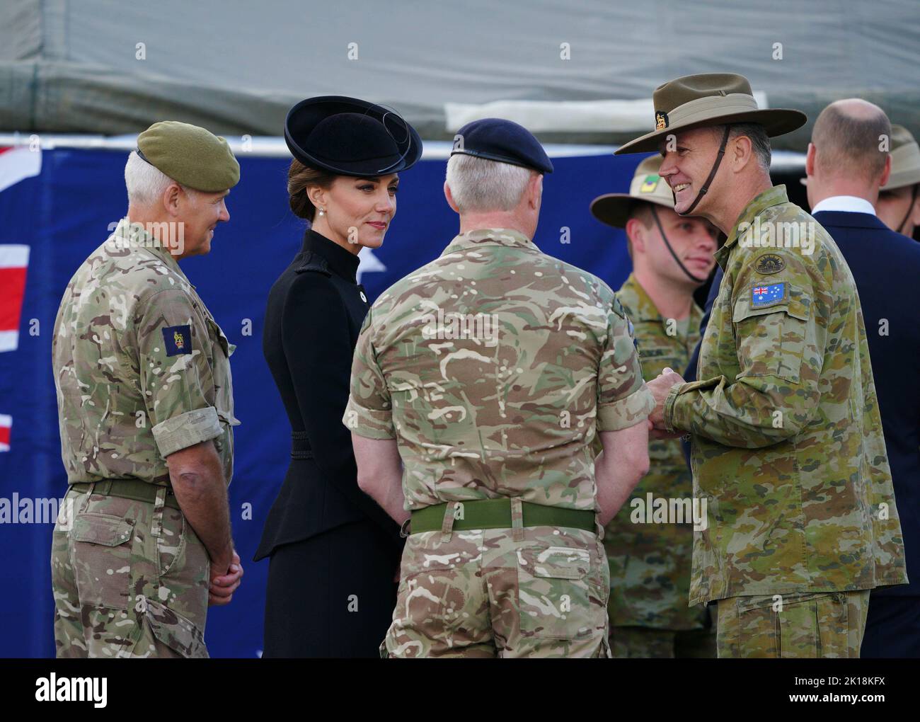 The Prince and Princess of Wales at the Army Training Centre (ATC ...