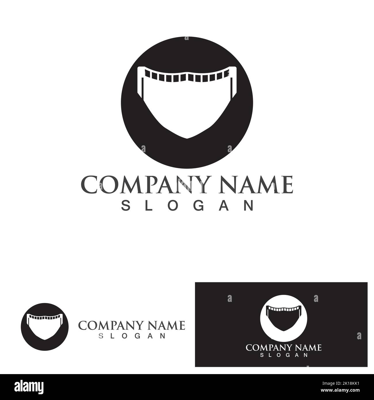 Face protection Mask Vector logo. Medical Mask logo vector icon ...