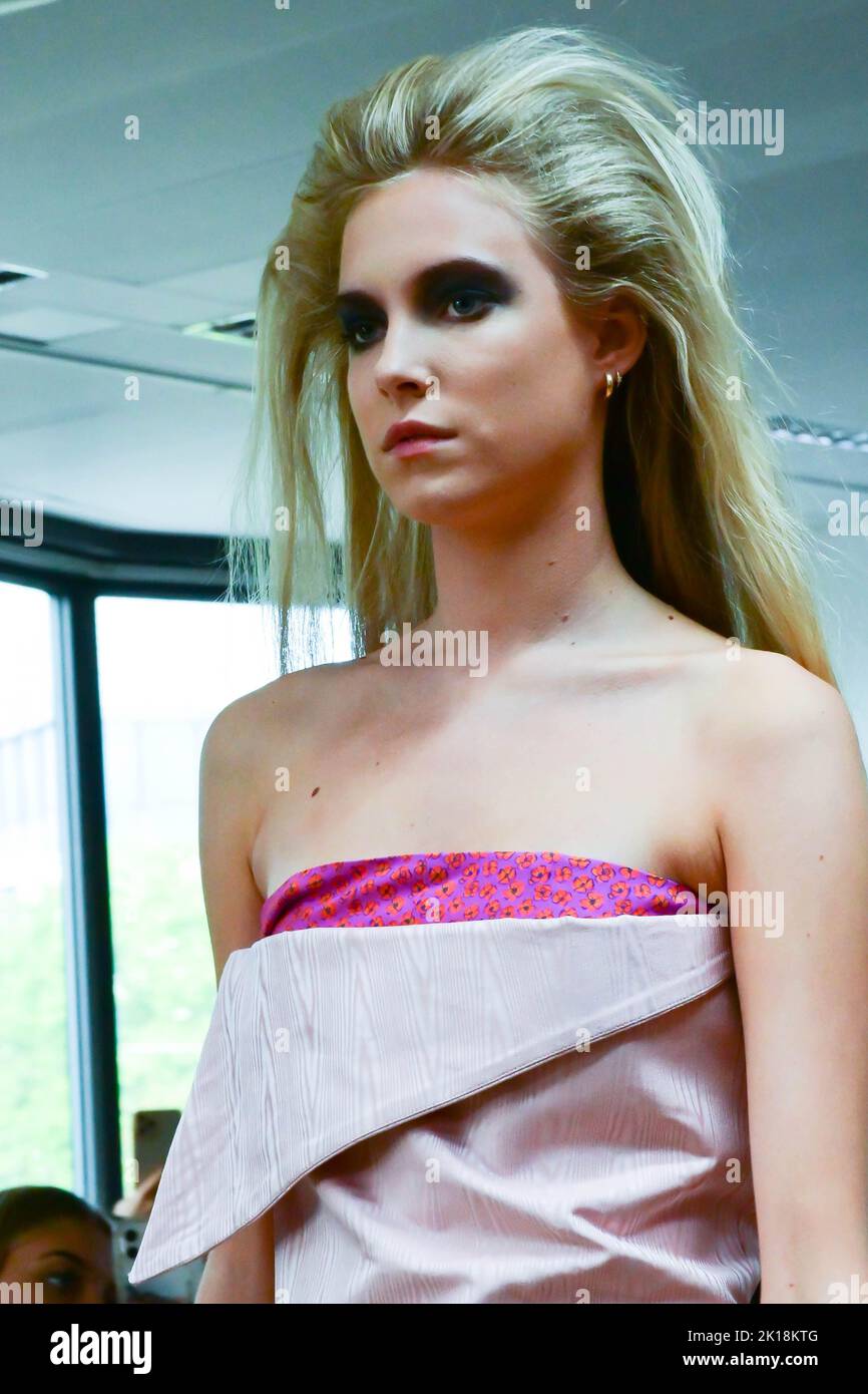 London, UK. 16th Sep, 2022. SOHUMAN - LFW SE23 at Sceptre Court, Tower ...