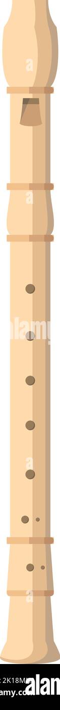 Cartoon flute recorder music instrument hi-res stock photography and ...