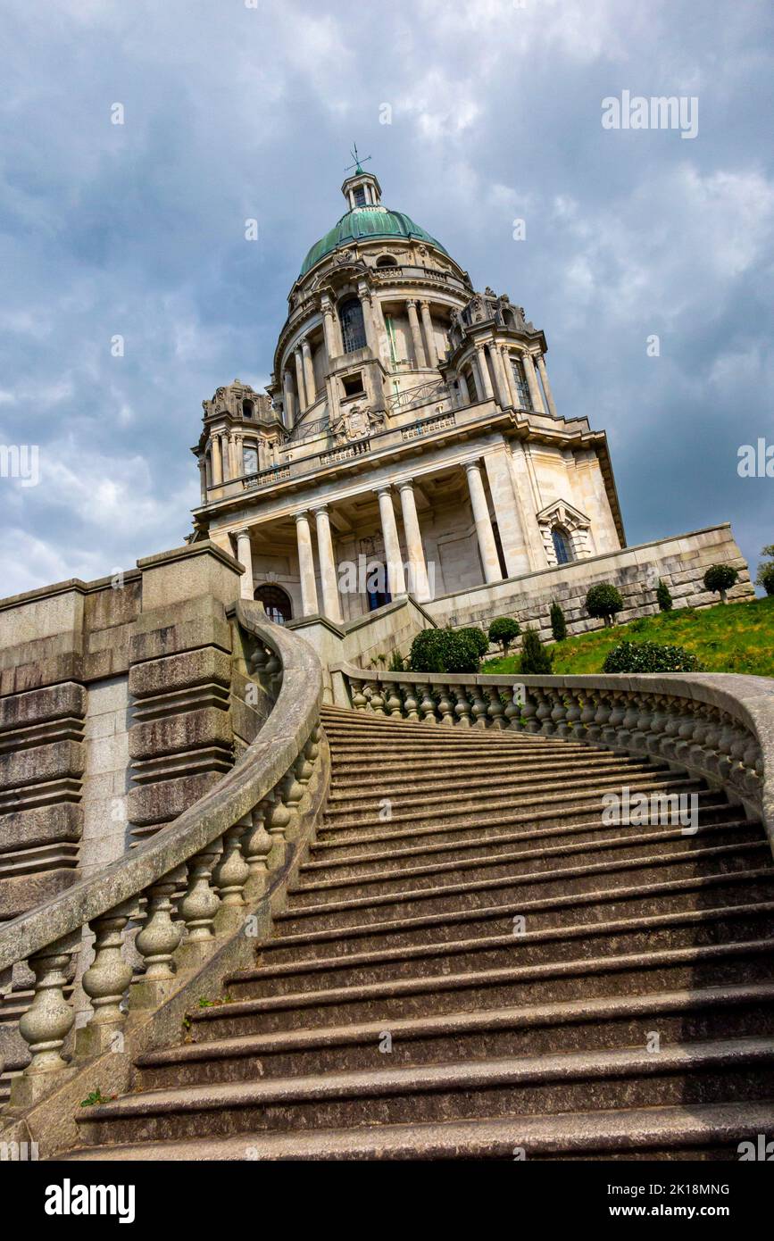 Ashton Memorial in Williamson Park Lancaster Lancashire England UK ...