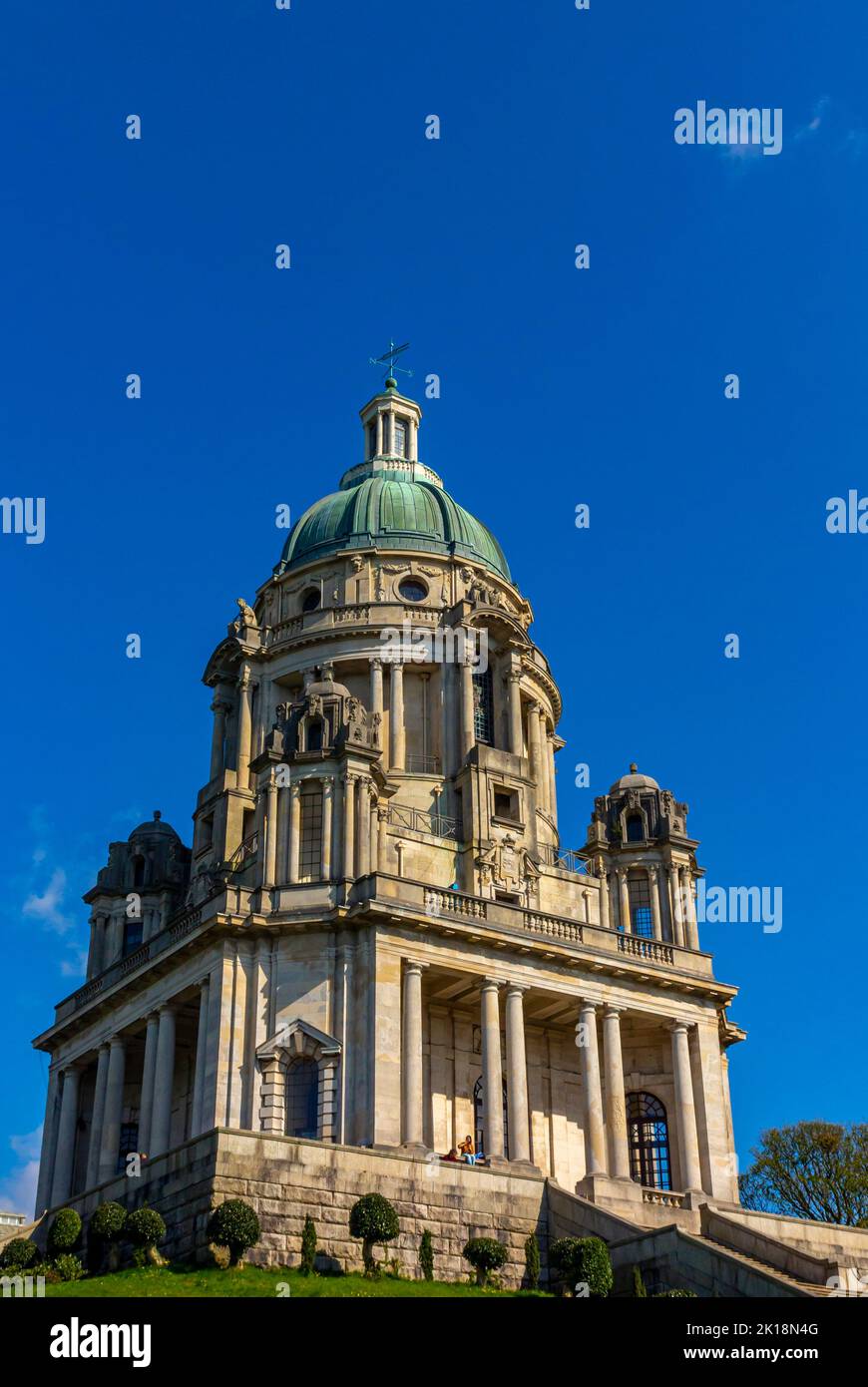 Ashton Memorial in Williamson Park Lancaster Lancashire England UK ...