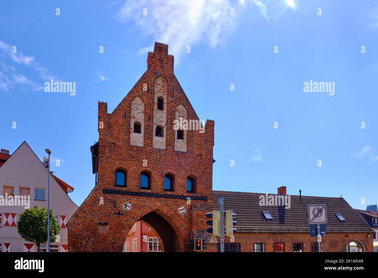Altes Wassertor (Old Water Gate), a Gothic harbour gate from 1450 and ...
