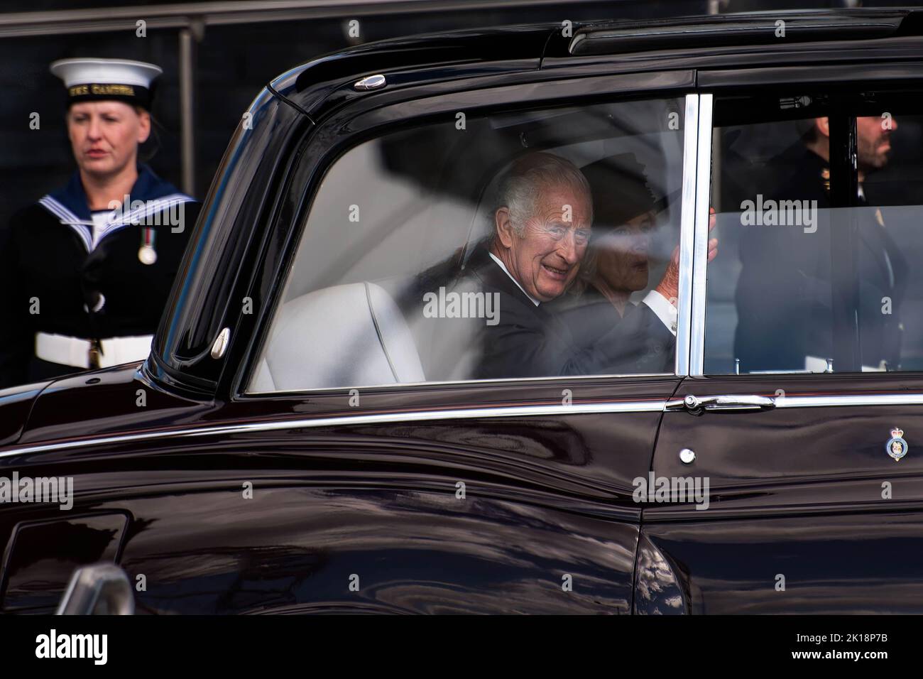 Wales, UK. 16th Sep, 2022. Charles III, the new King of the United ...