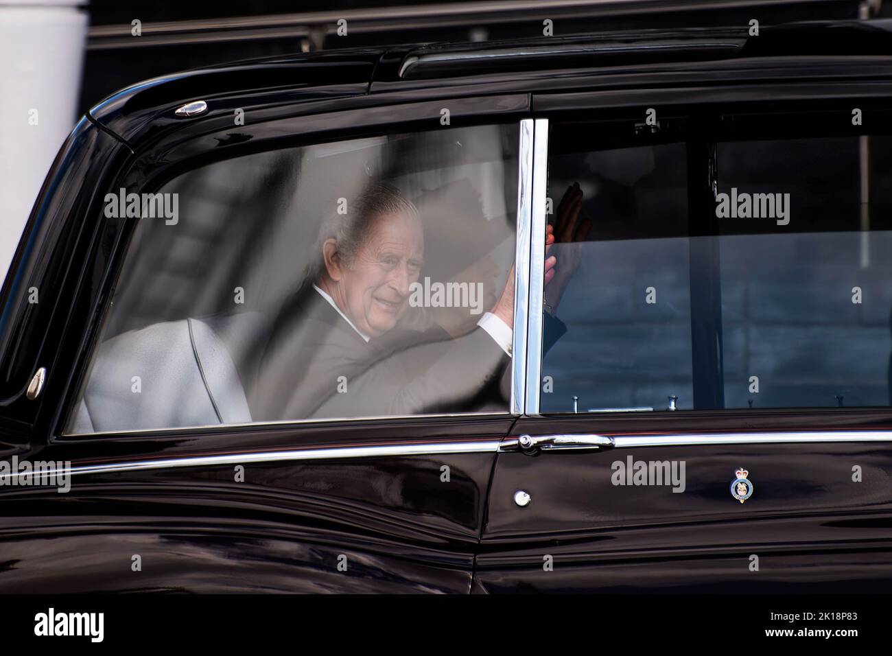 Wales, UK. 16th Sep, 2022. Charles III, the new King of the United ...