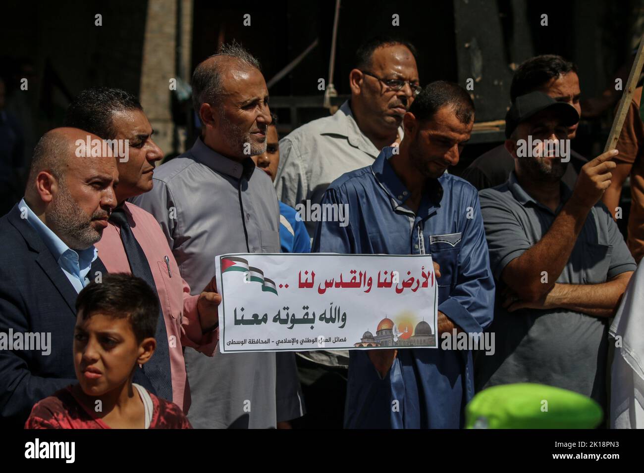 Nuseirat Camp, Gaza Strip, Palestine. 16th Sep, 2022. Gaza, Palestine ...