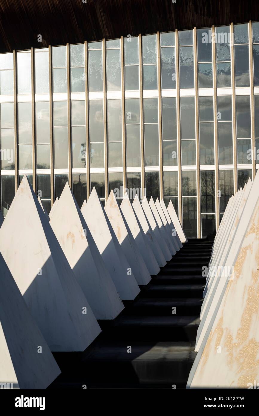 Crystal Palace National Sports Centre building, designed by the LCC ...