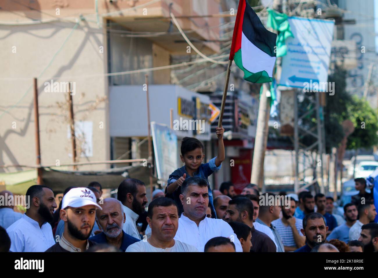 Nuseirat Camp, Gaza Strip, Palestine. 16th Sep, 2022. Gaza, Palestine ...
