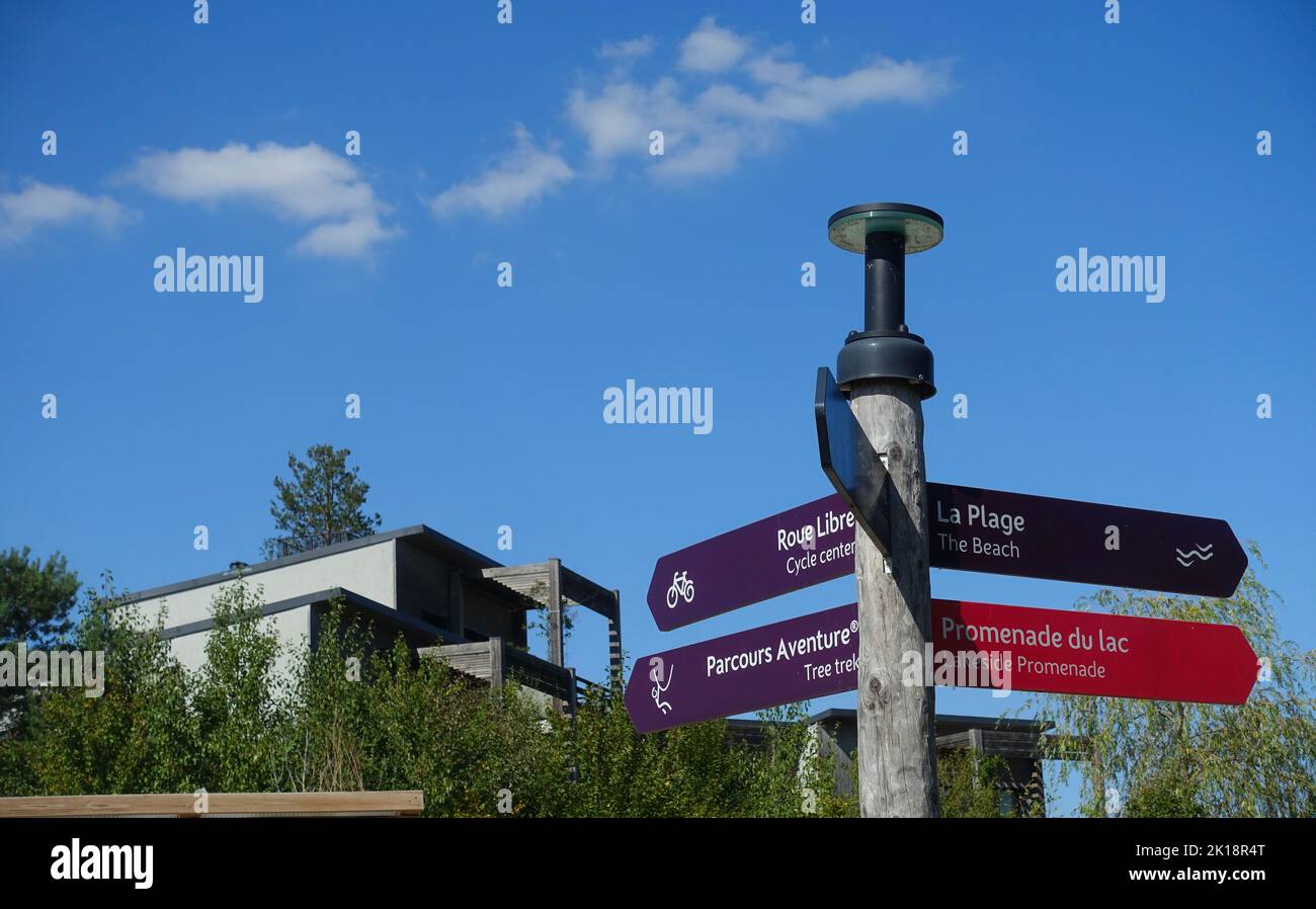 Center Parcs / Villages Nature Paris Francesign Stock Photo - Alamy