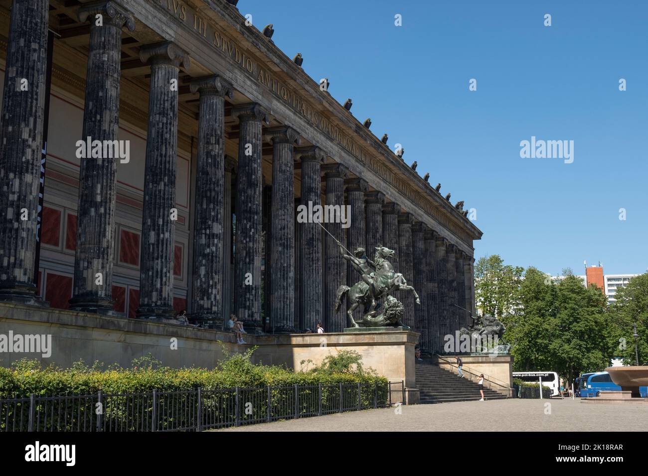 The Altes Museum (Old Museum) is part of the UNESCO World Heritage ...