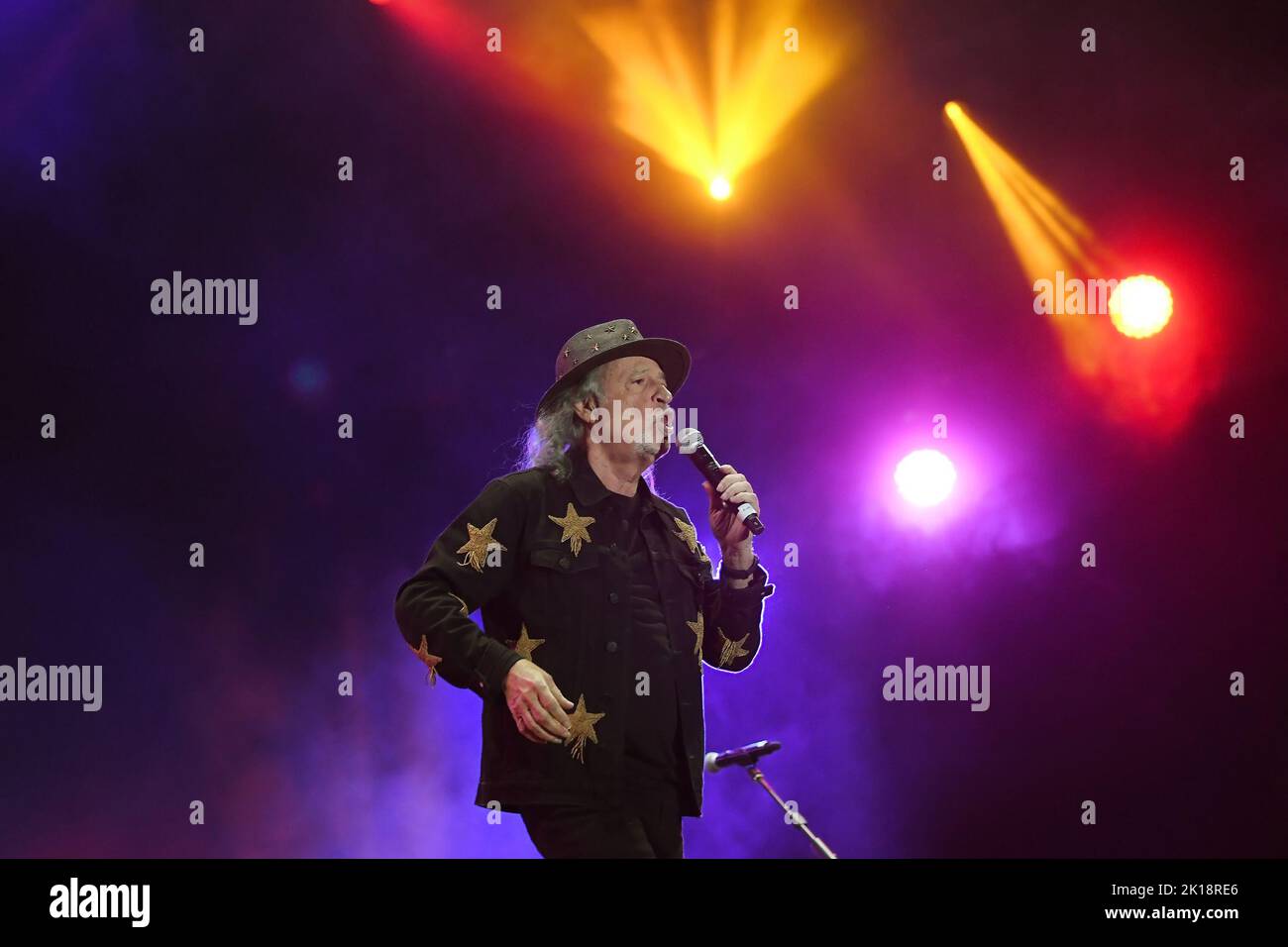 Rio de Janeiro, Brazil,September 9, 2022. Singer Alceu Valença, during ...