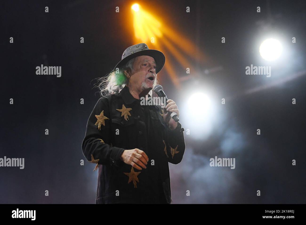 Rio de Janeiro, Brazil,September 9, 2022. Singer Alceu Valença, during ...