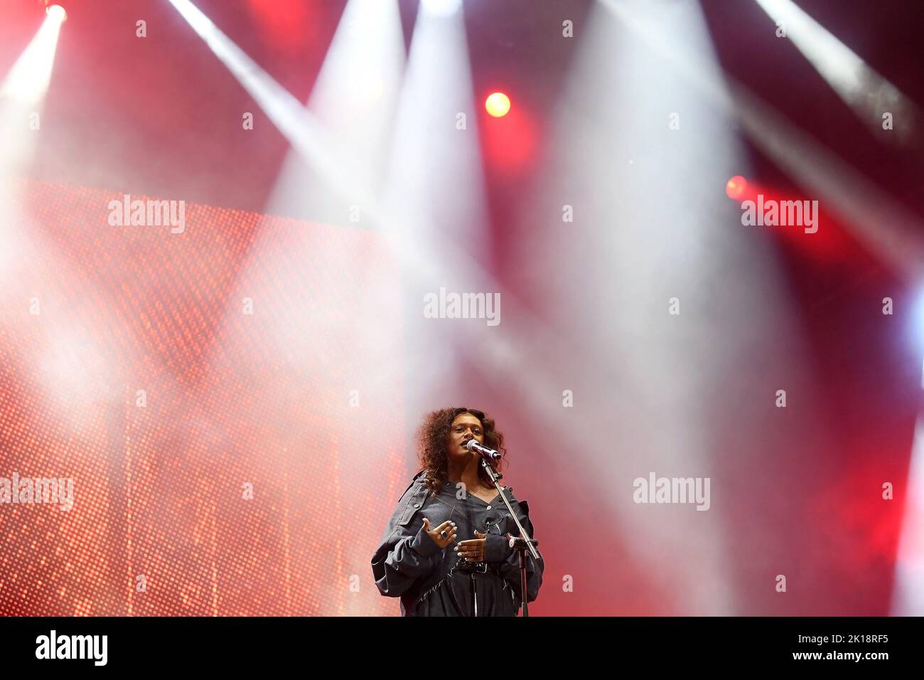 Rio de Janeiro, Brazil,September 11, 2022. Singer and actress Liniker ...