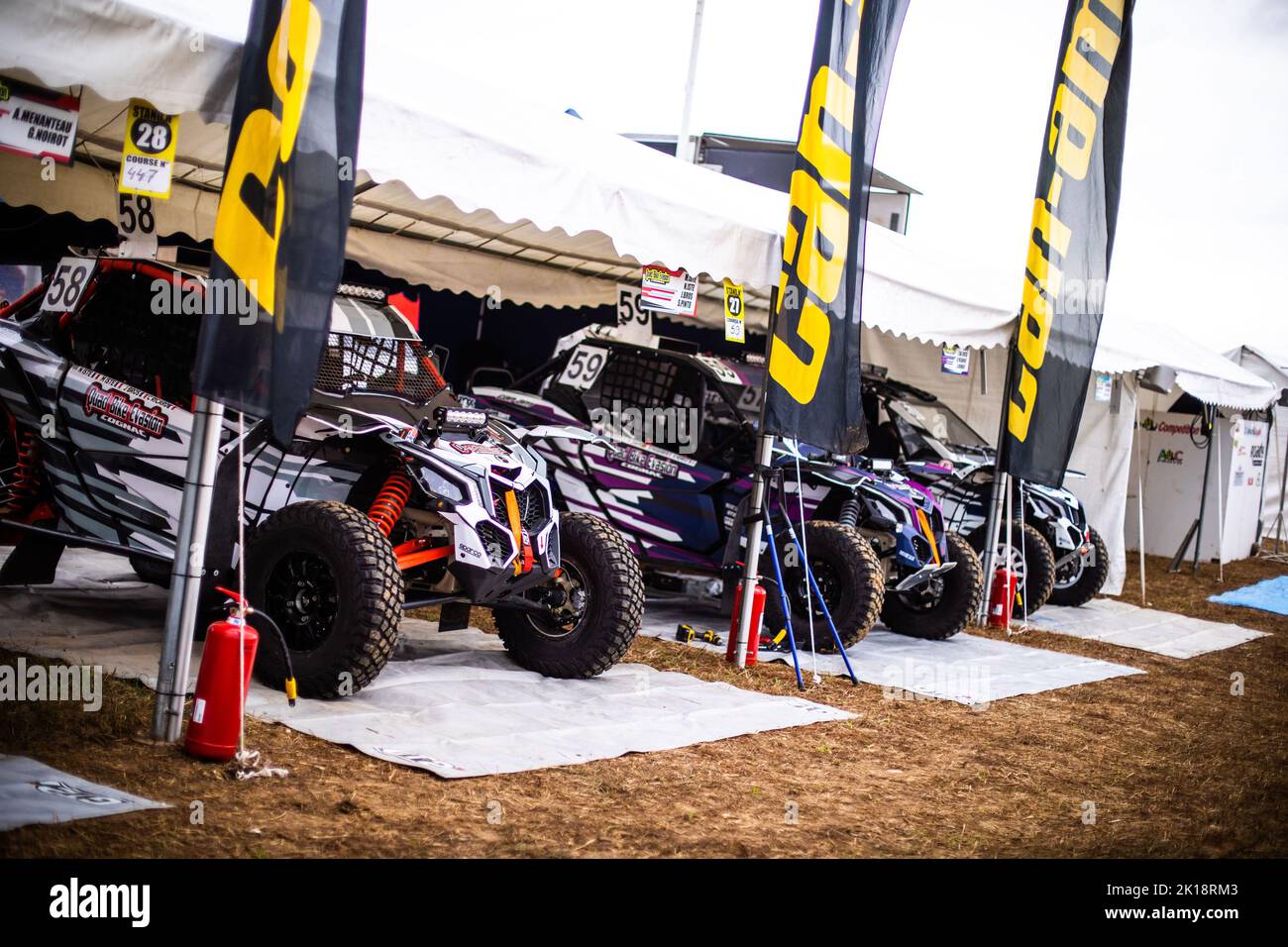 58 ISTE Nicolas, ISTE Manon, BROS Jason, RICARD Cédric, QUAD BIKE ...