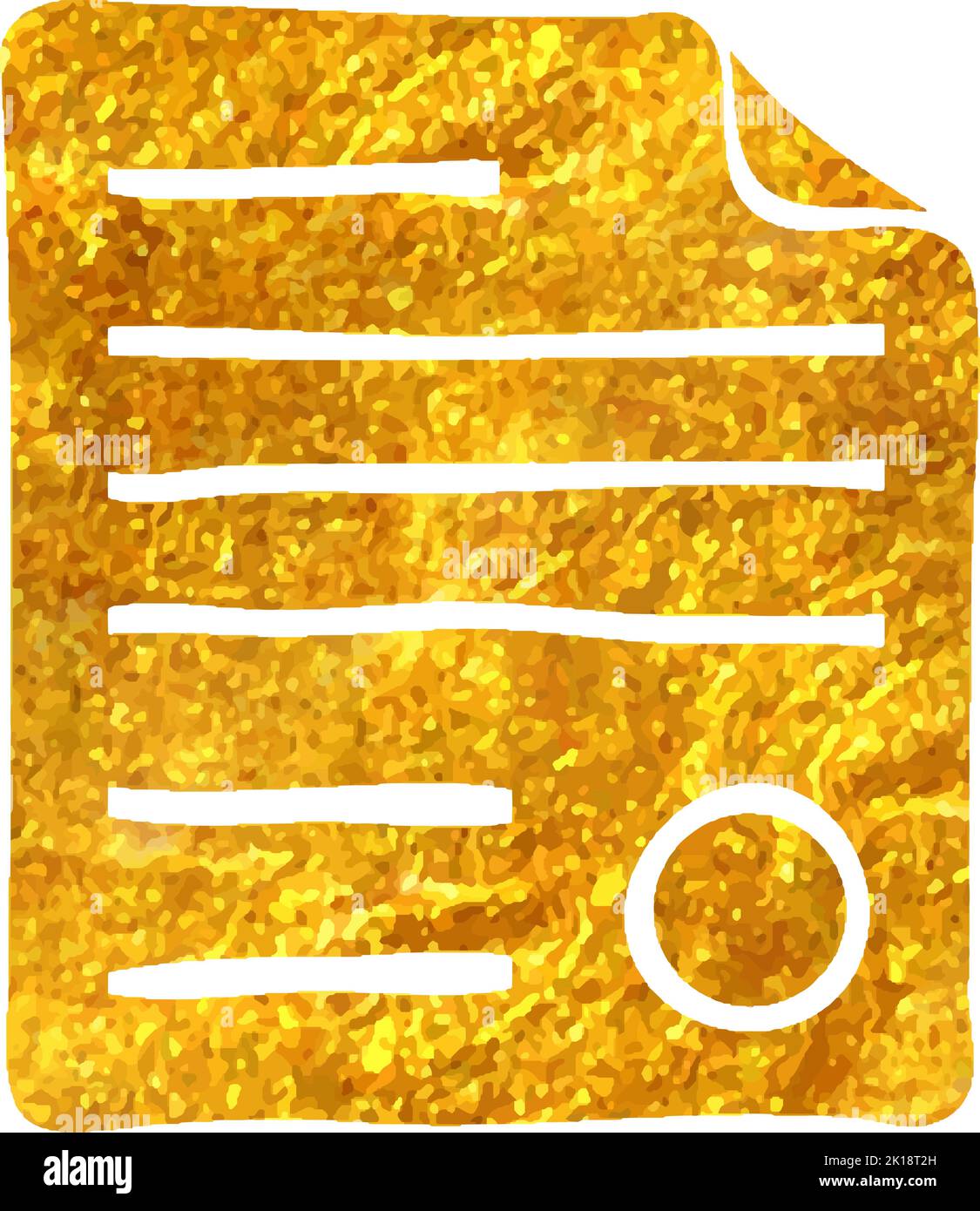 Gold license Stock Vector Images - Alamy