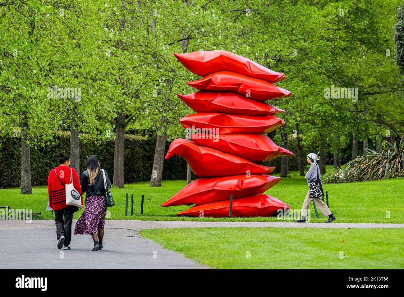 London, UK. 16th Sep, 2022. Shaikha Al Mazrou, Red Stack, 2022, Lawrie ...