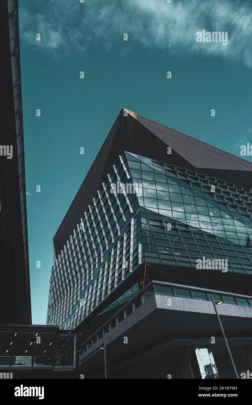 A vertical shot of a modern architectural building in Sydney, Australia ...