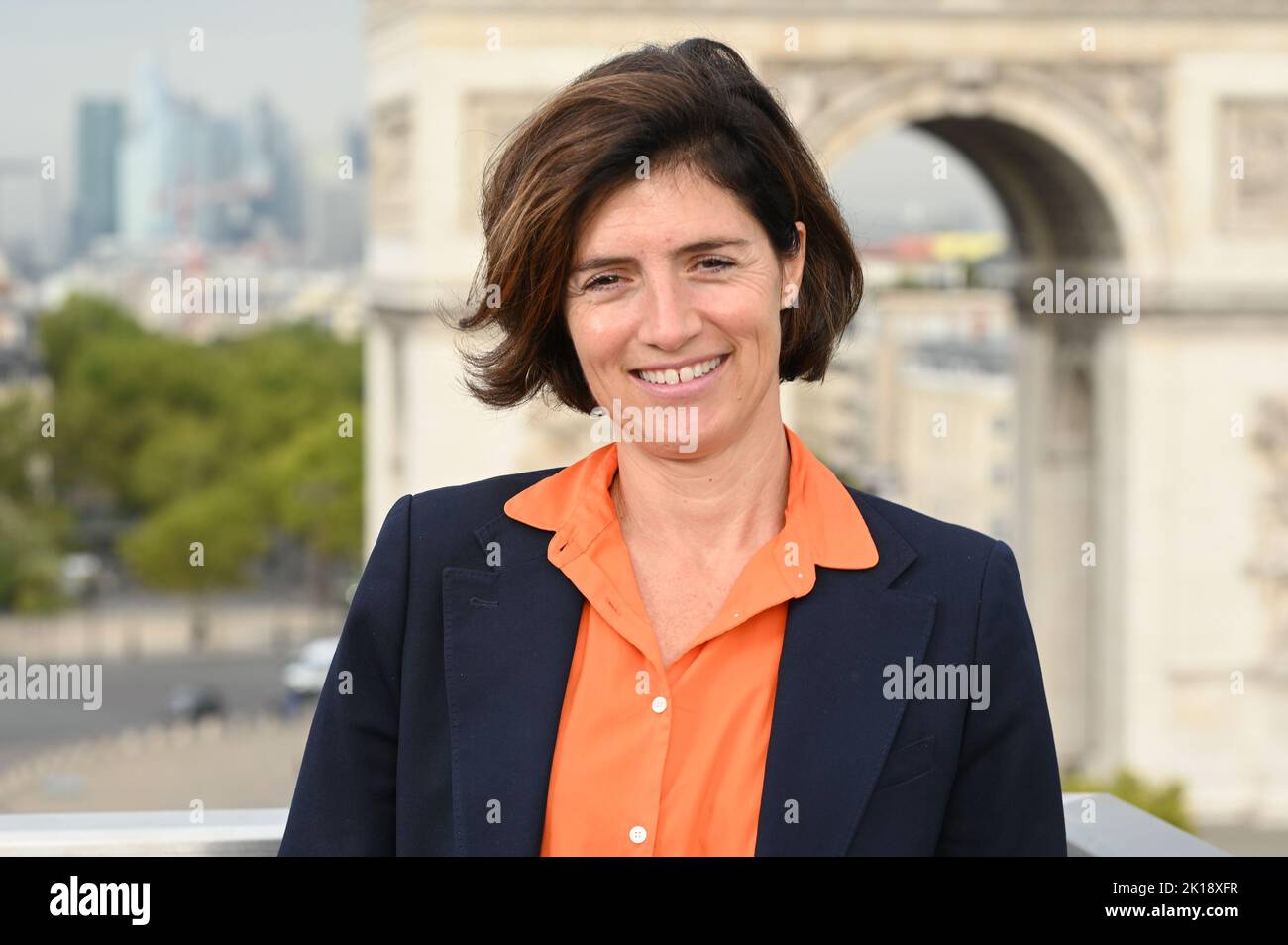 Christel Heydemann, CEO of Orange, at the Women's Forum Rising Talents ...