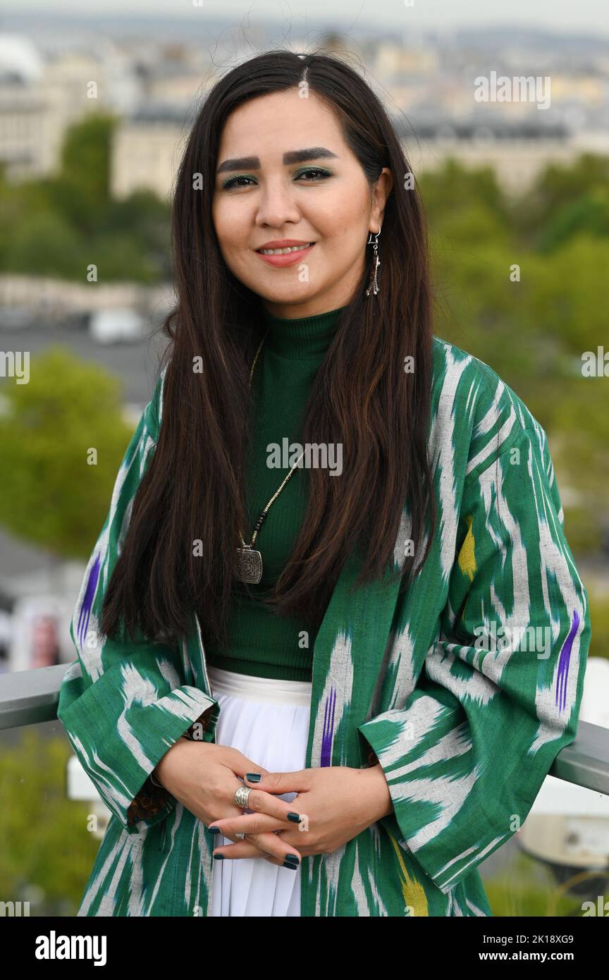 Fatimah Hossaini, Afghan artist and activist, Mastooraat at the Women's ...