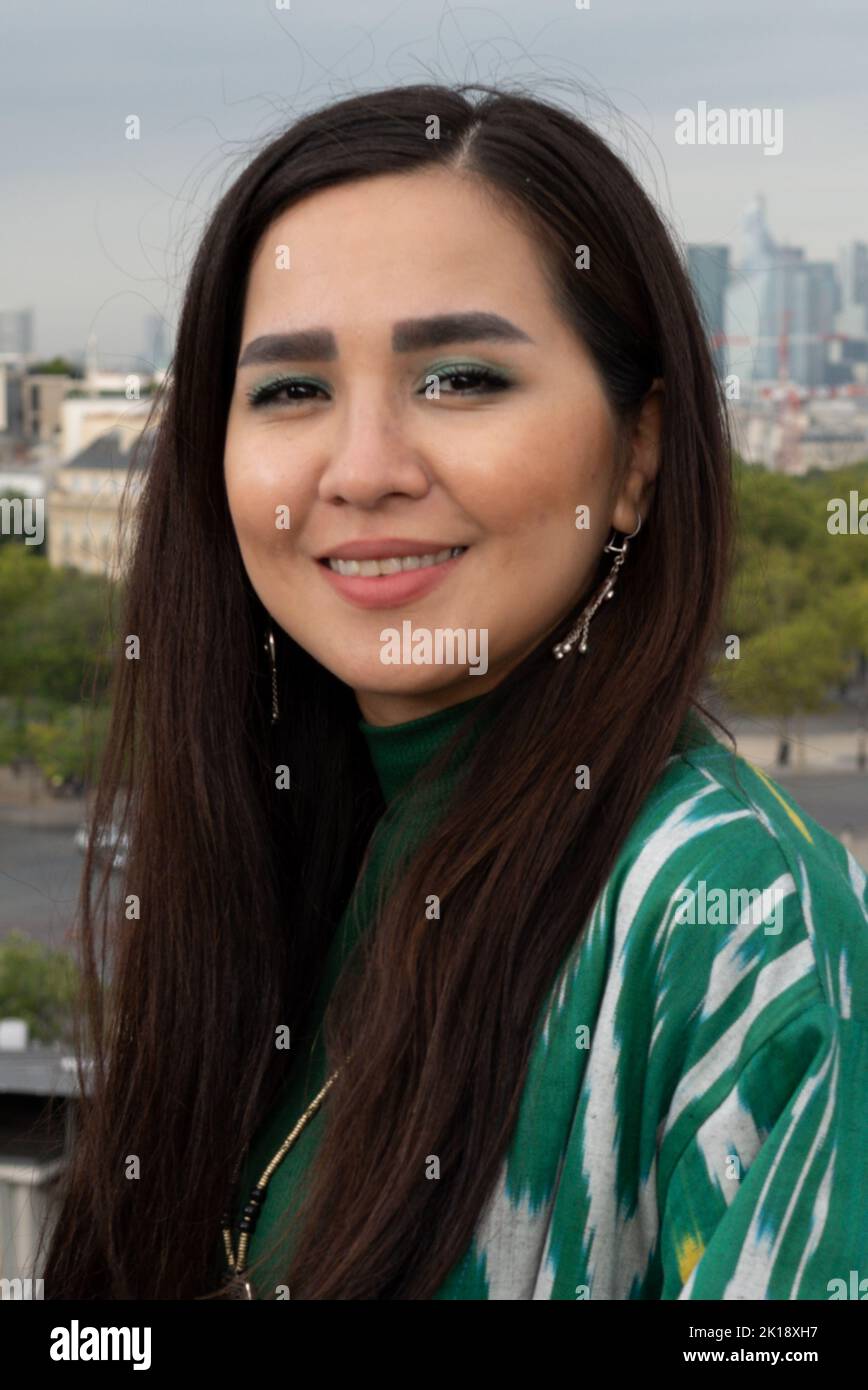 Fatimah Hossaini, Afghan artist and activist, Mastooraat at the Women's ...