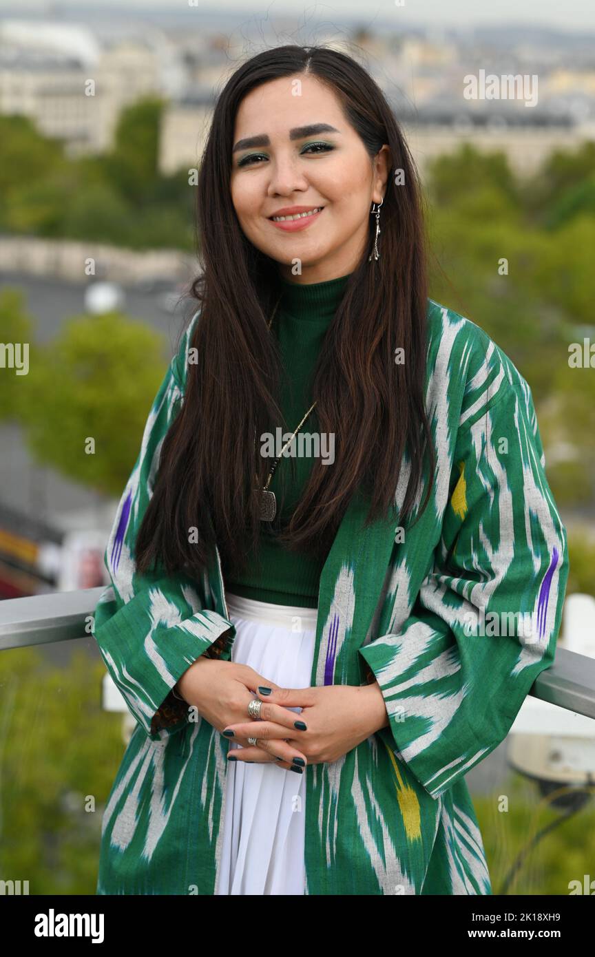 Fatimah Hossaini, Afghan artist and activist, Mastooraat at the Women's ...
