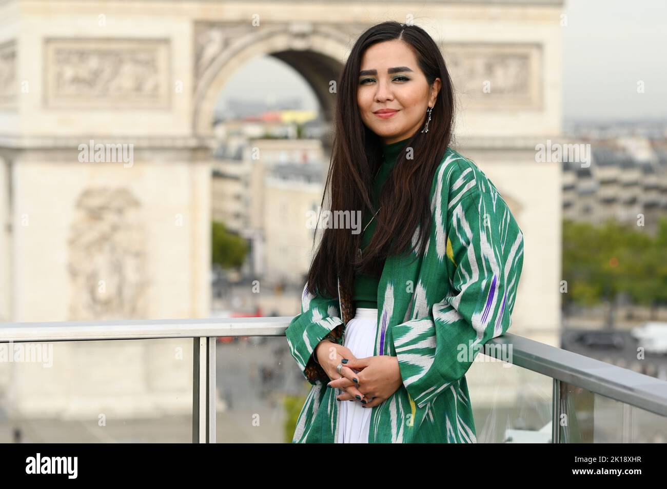 Fatimah Hossaini, Afghan artist and activist, Mastooraat at the Women's ...