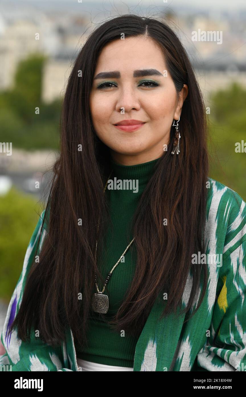 Fatimah Hossaini, Afghan artist and activist, Mastooraat at the Women's ...