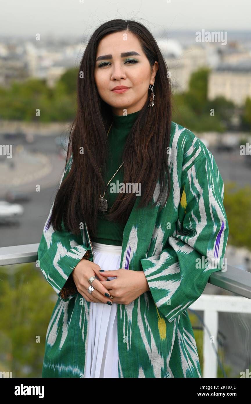 Fatimah Hossaini, Afghan artist and activist, Mastooraat at the Women's ...