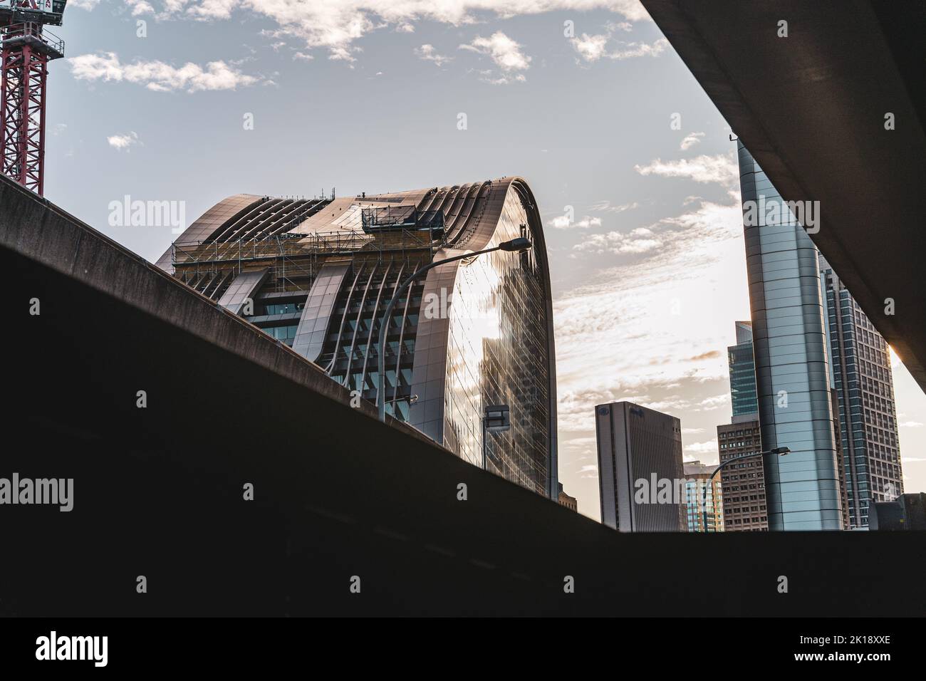 A distant view of the W hotel building in Sydney, Australia Stock Photo ...